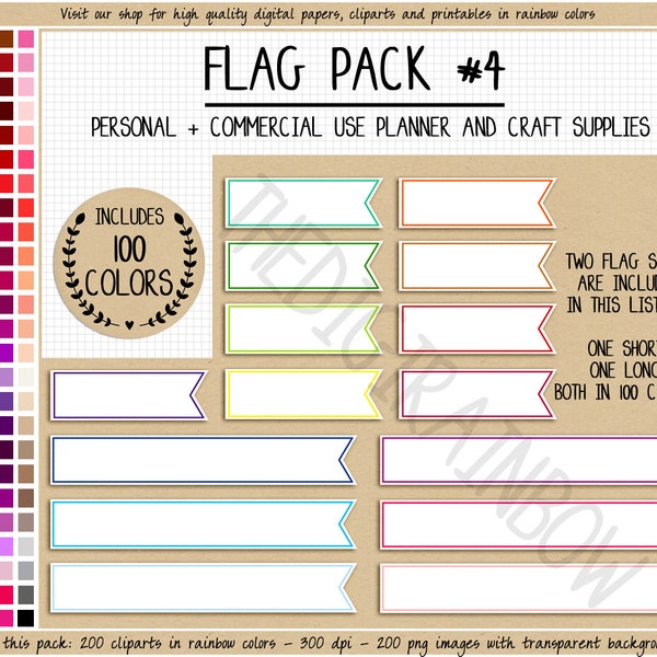 Printable Straw Flag - Etsy