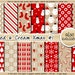 SALE Christmas Digital Paper Christmas Printable Paper Kraft Christmas ...