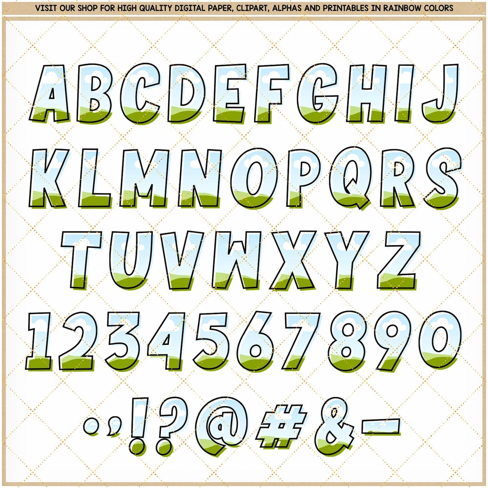 Editable Bold Alphabet Canva Frames, Drag and Drop Letter Template ...