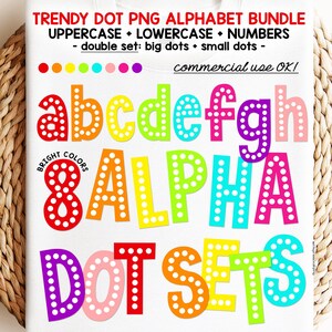 Bright Alphabet PNG Kids Font Marquee Alpha Rainbow Sublimation Bundle ...