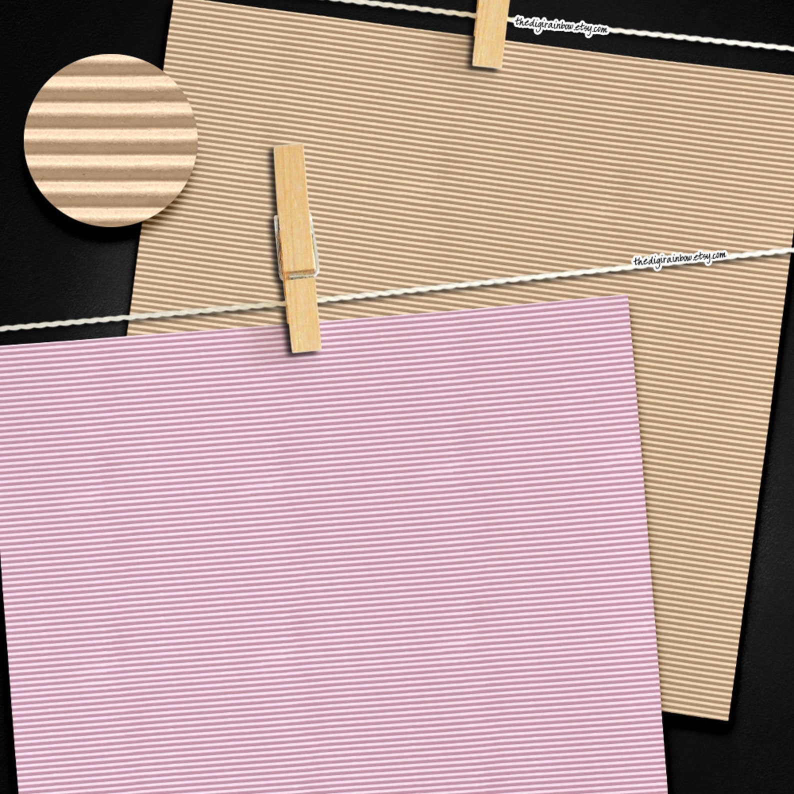 SALE 100 Rainbow Cardboard Digital Paper Colored Cardboard - Etsy