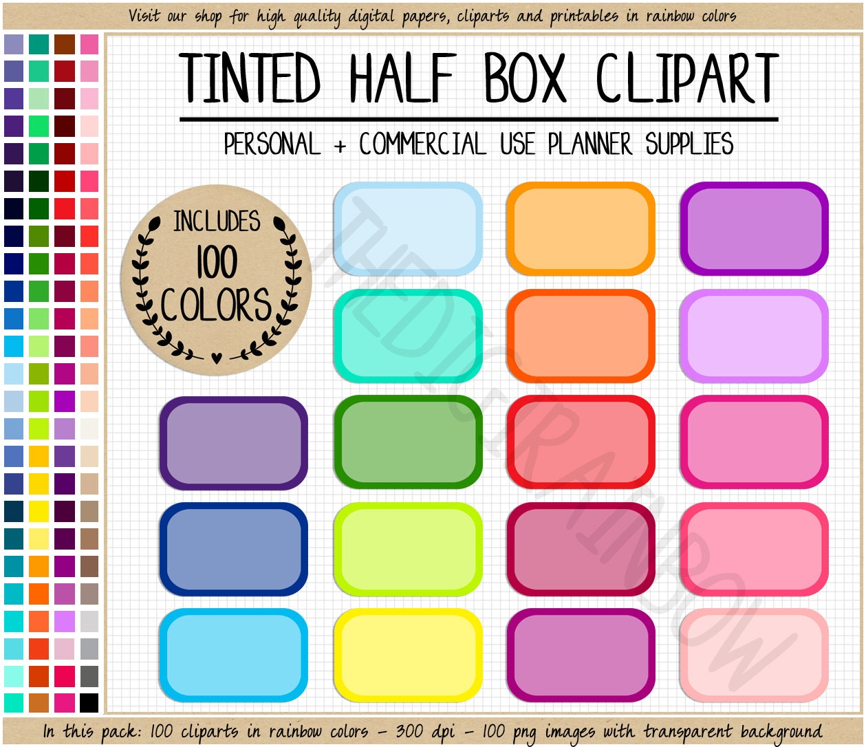 Paper & Party Supplies Stickers Spring Half Box Stickers Spring Fun ...