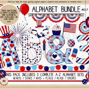 SALE Fourth of July Digital Paper Seamless USA Patriotic Pattern ...