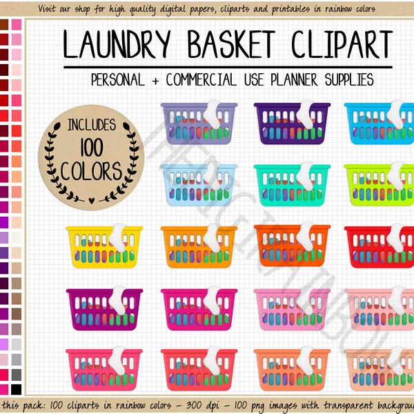 Laundry Clipart - Etsy