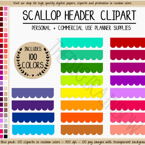 Decorative Clipart - Etsy