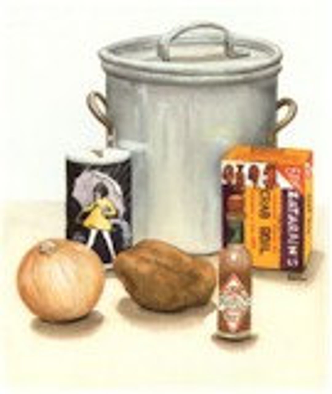 Boiling Pot Print - Etsy