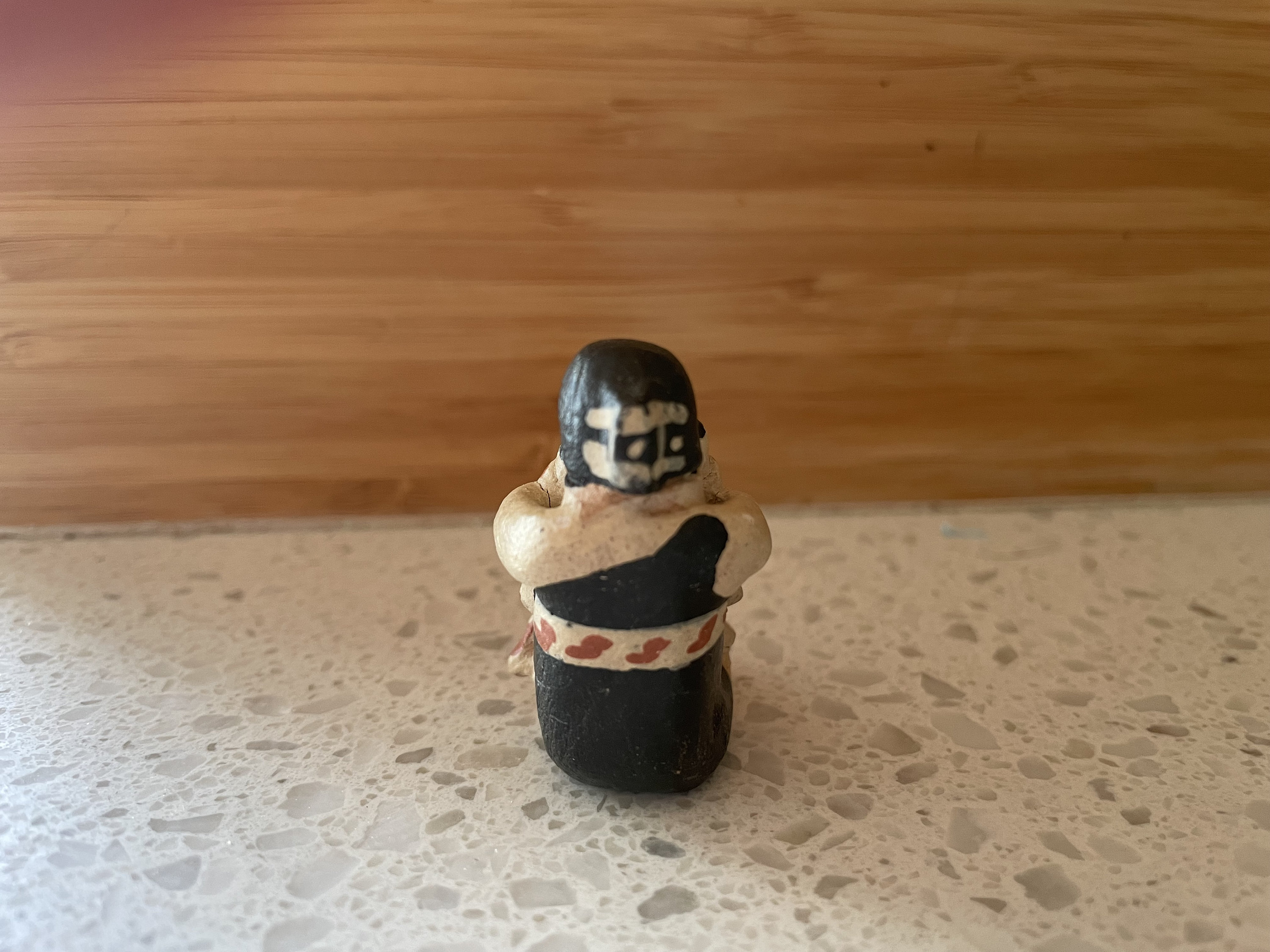 Native American Storyteller Pottery Figurine - Etsy