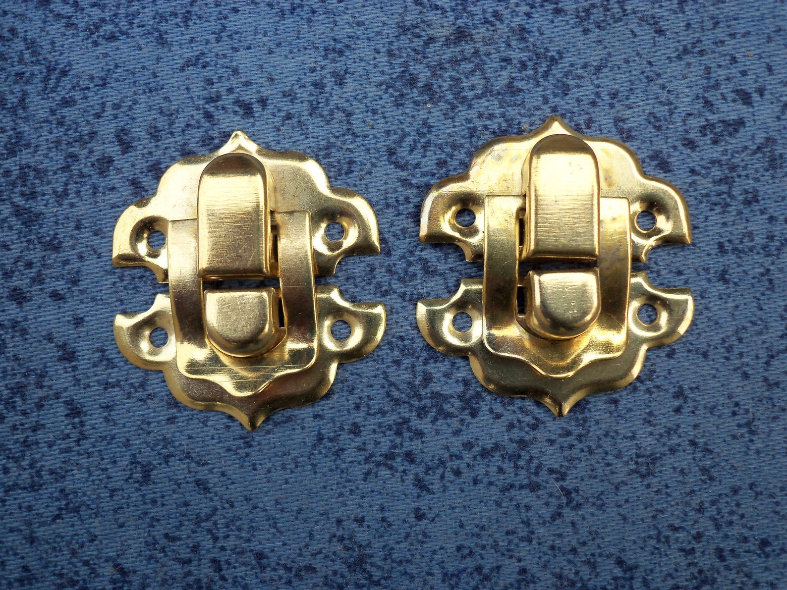 2pcs 30mm X 30mm Metal Latches for Box Lock Color Gold N47 - Etsy