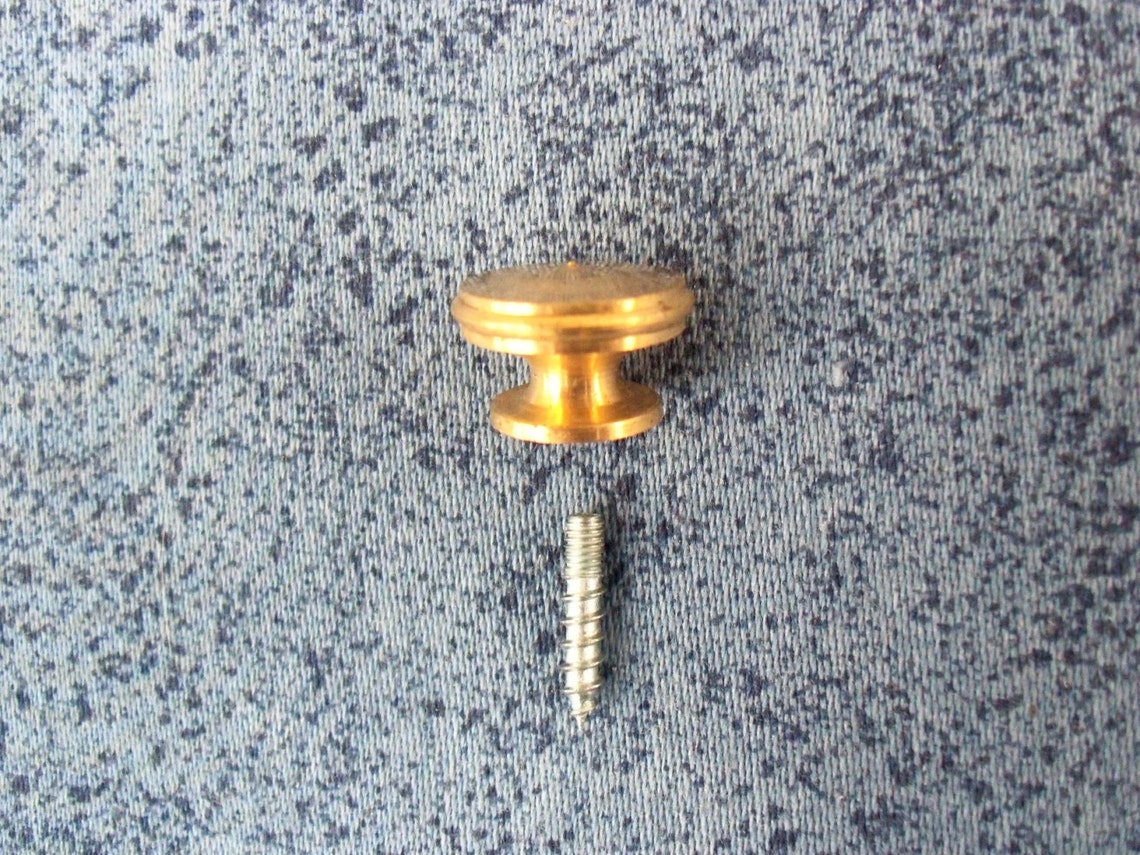 16mm X 10mm Mini Dresser Drawer Handles . Made of Brass. R82 | Etsy