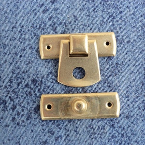 2pcs 30mm X 20mm Metal Latches for Box Lock Color Dull Gold N70 - Etsy