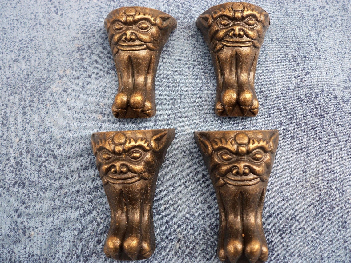 4pcs 40mm X 55mm Metal Box Feet Legs Decorative for Box - Etsy
