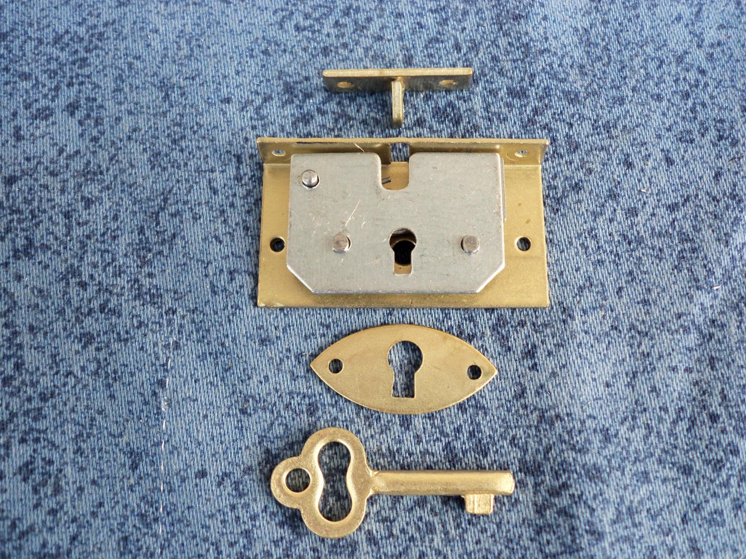 Miniature Mortise Lock 40mm X 22mm X 7mm.z124 - Etsy UK