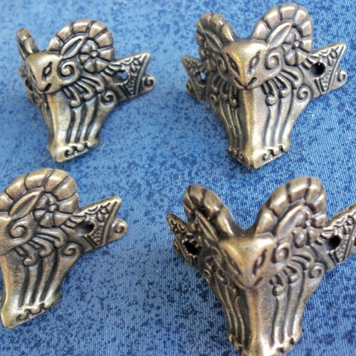 4pcs 13mm X 30mm Metal Box Feet Legs Decorative for Box - Etsy