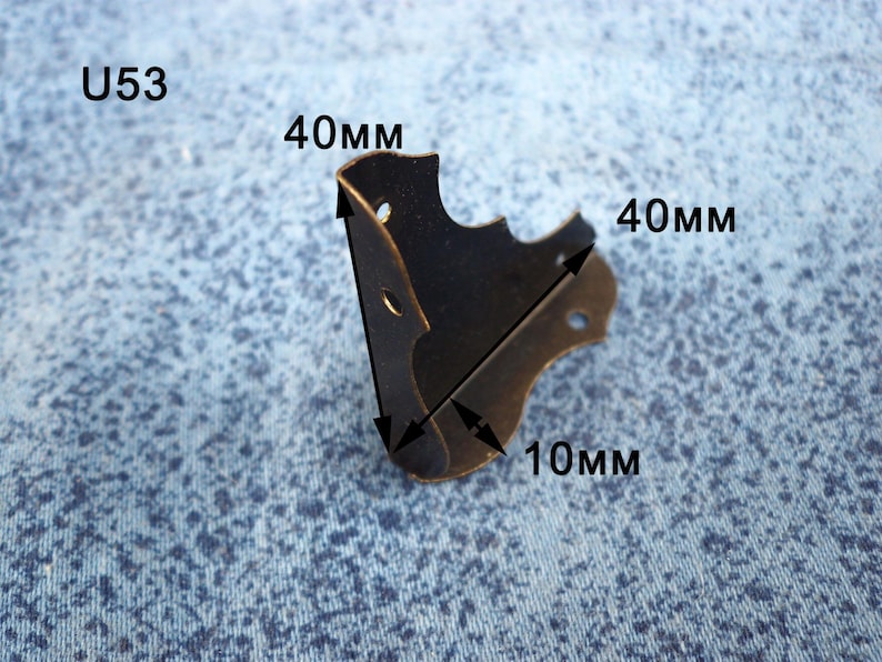 4pсs 40mm X 40mm X 10mm. Decorative Corner Bracket, Decoration Corner ...