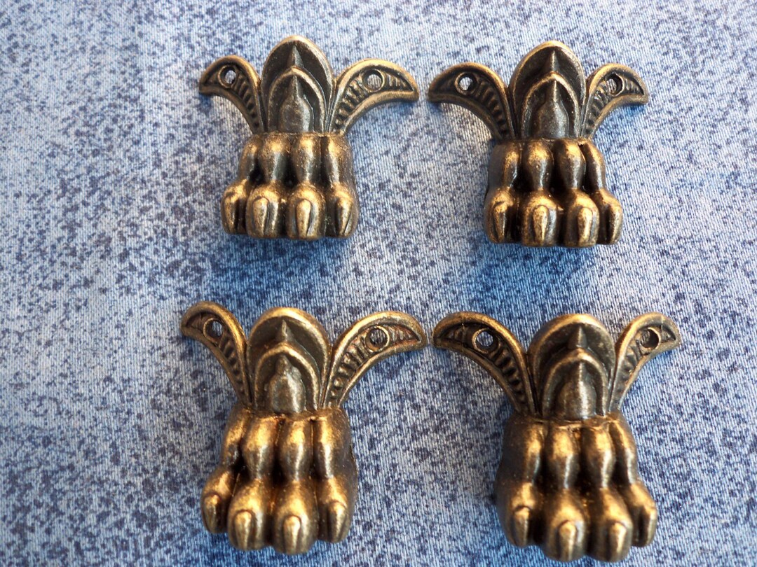 4pcs 43mm X 35mm Metal Box Feet Leggs Decorative for Box Making N5 - Etsy