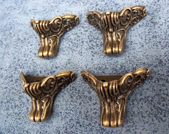 4pcs 13mm X 30mm Metal Box Feet Legs Decorative for Box - Etsy