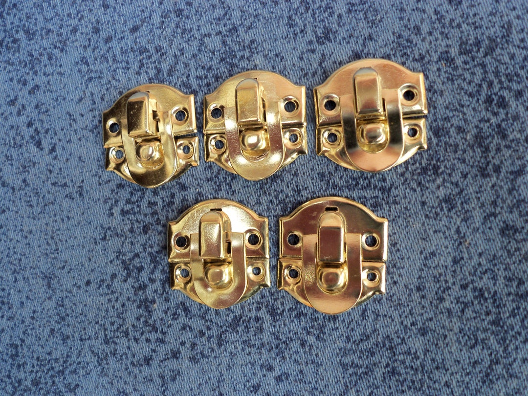 5 Pcs 22mm X 20mm Metal Latches Color Gold N132 - Etsy