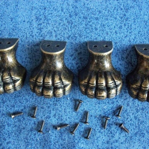 4pcs 29mm X 25mm Metal Box Feet Legs Decorative for Box - Etsy