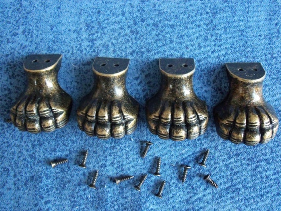 4pcs 29mm X 25mm Metal Box Feet Legs Decorative for Box - Etsy