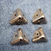 4pcs 67mm X 67mm X 30mm, Metal Decorative Corner Bracket for Chest Case ...