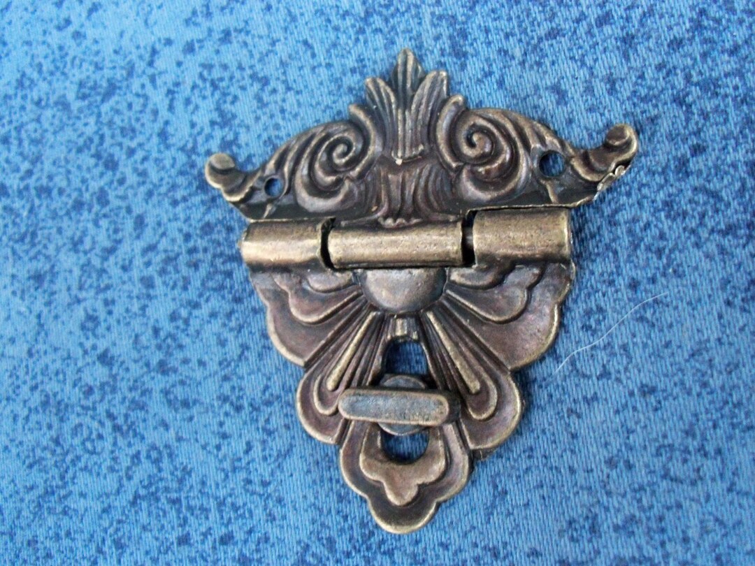 1pcs 45mm X 50mm Metal Latches for Box Lock Color Antique Brass N66 - Etsy