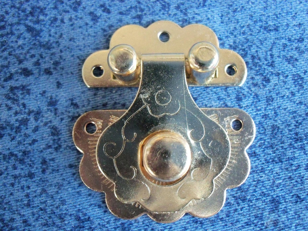 1 Set of 32mm X 38mm Metal Latches for Box Lock Color Gold N23 - Etsy