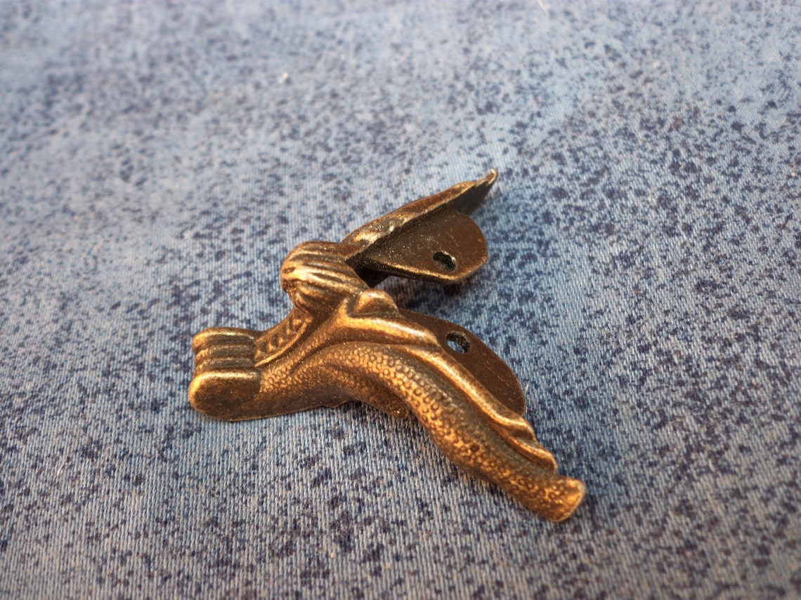 4pcs 40mm X 40mm X 30mm Metal Box Feet Legs Decorative for - Etsy