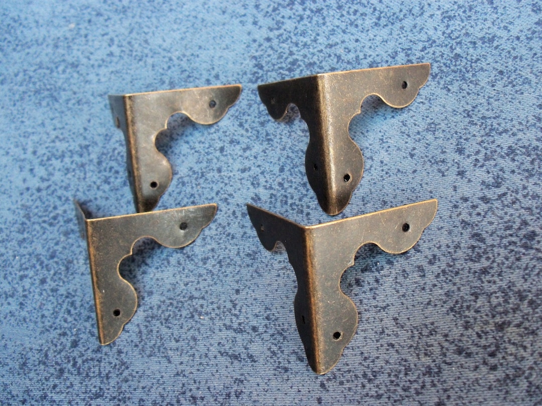 4pсs 30mm х 30mm х 30mm Decorative Corner Bracket Decoration Corner ...