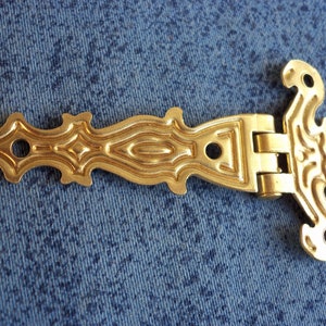 2 Pcs 70mmx40mm Metal Hinges, Color Gold P20 - Etsy