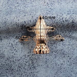 4pcs 40mm X 60mm Metal Box Feet Legs Decorative for Box Making N41 - Etsy