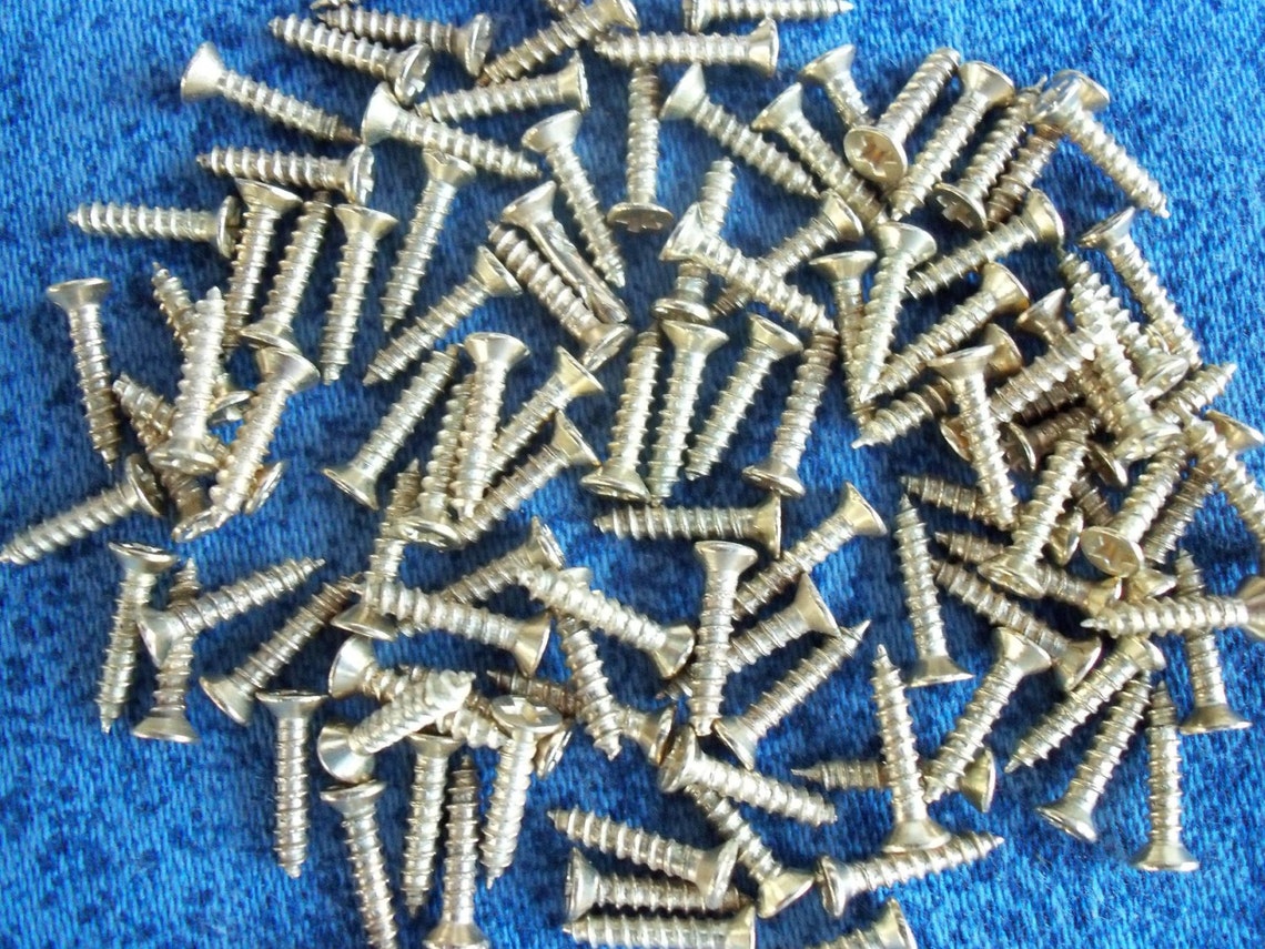 Miniature Hardware Parts Pack of 100 Small 2mm X 10mm Self - Etsy