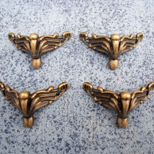 4pcs 13mm X 30mm Metal Box Feet Legs Decorative for Box - Etsy