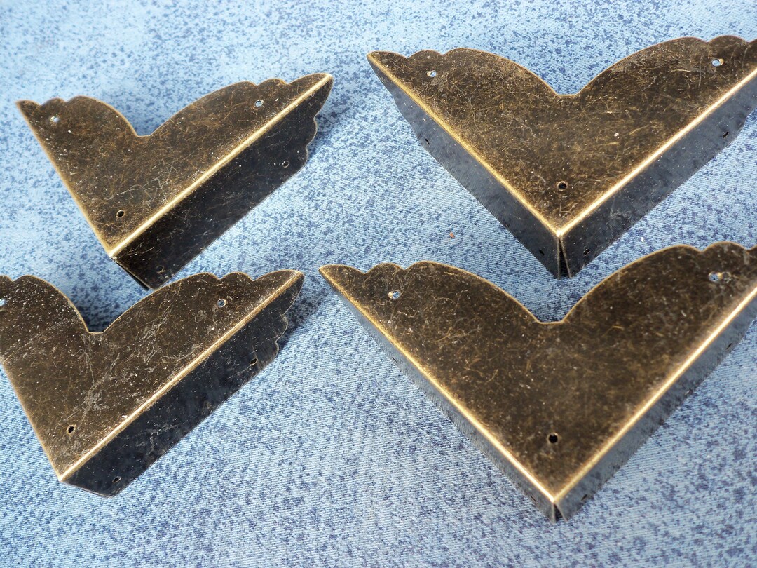 4pcs 70mm X 70mm X 20mm Decorative Metal Corner U54 - Etsy