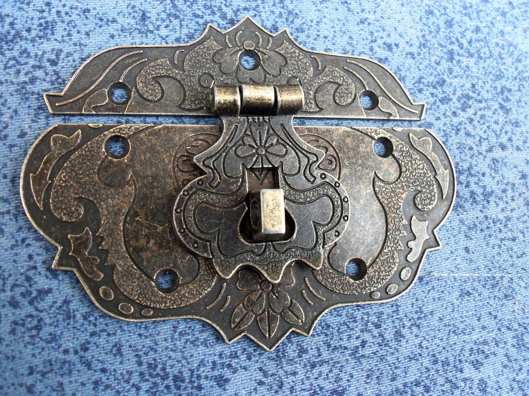 1pcs 65mm X 85mm Metal Latches for Box Lock Color Antique Brass N97 - Etsy