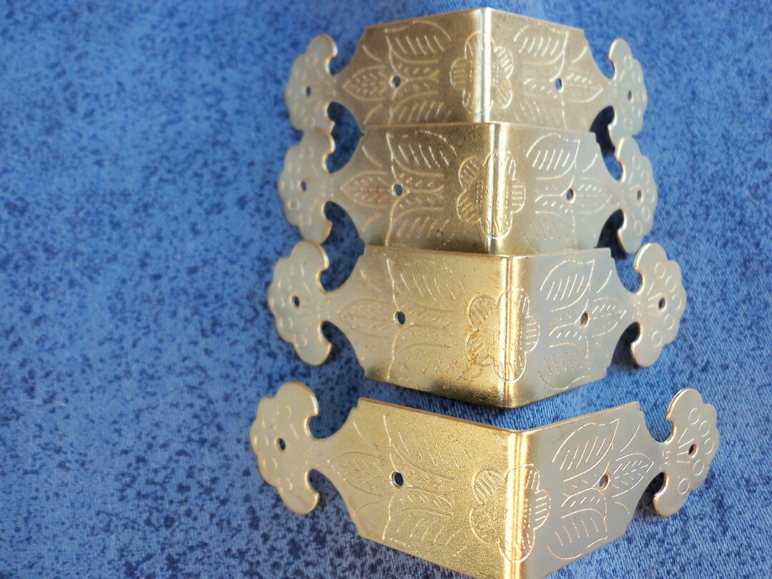 4pcs 20mmx45mmx45mm Metal Decorative Corner Bracket for Chest - Etsy