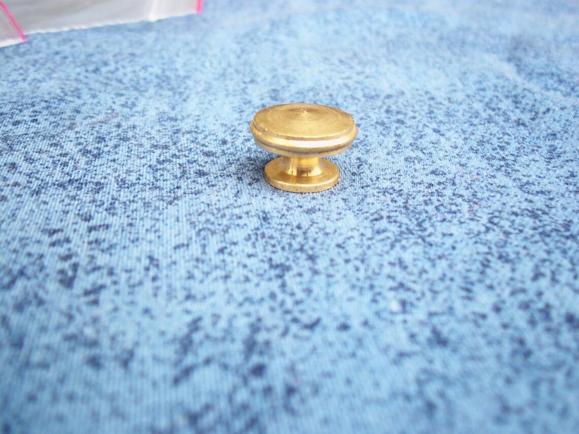 16mm X 10mm Mini Dresser Drawer Handles . Made of Brass. R82 | Etsy