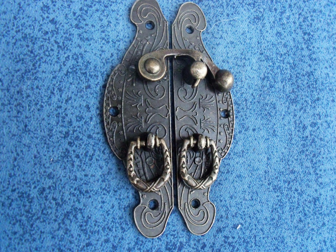 1pcs 90mm X 50mm Metal Latches for Box Lock Color Antique Brass N71 - Etsy