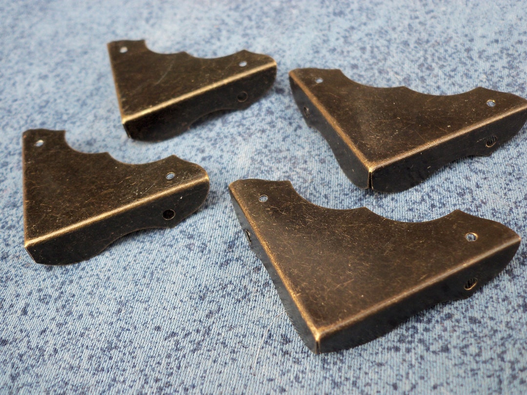 4pсs 40mm X 40mm X 10mm. Decorative Corner Bracket, Decoration Corner ...
