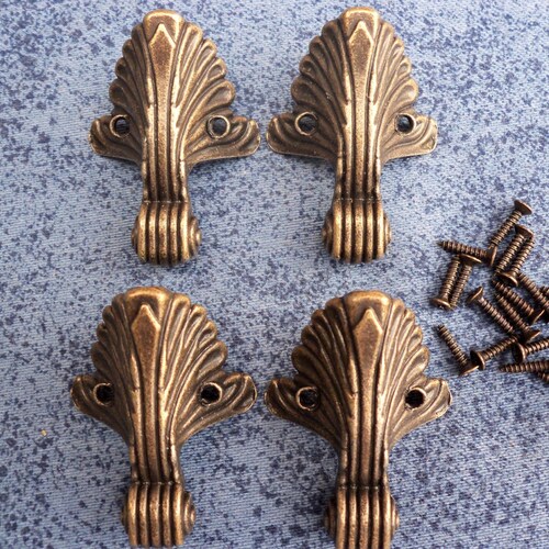 4pcs 13mm X 30mm Metal Box Feet Legs Decorative for Box - Etsy