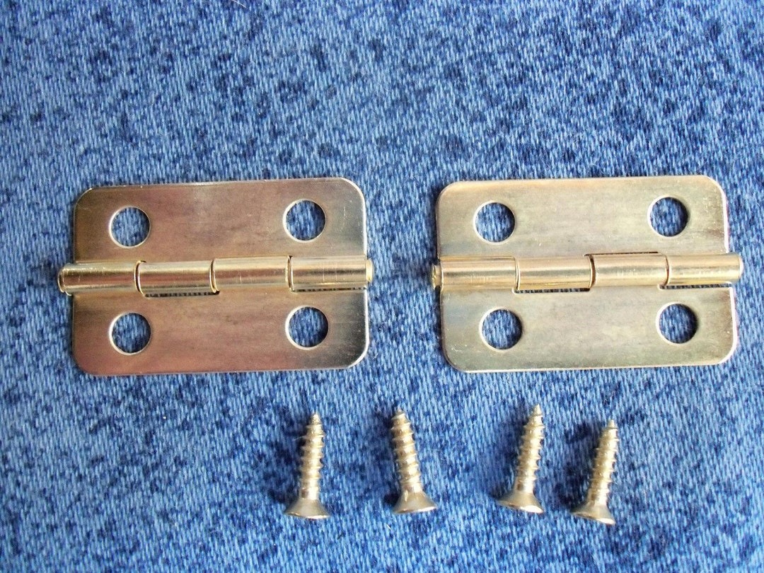 2 Pcs Metal Decorative Hinges 32mm X 20mm P10 - Etsy