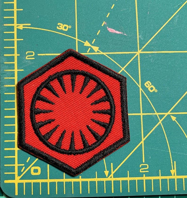 First Order Red and Black Uniform Patch - Star Wars: the Force Awakens ...