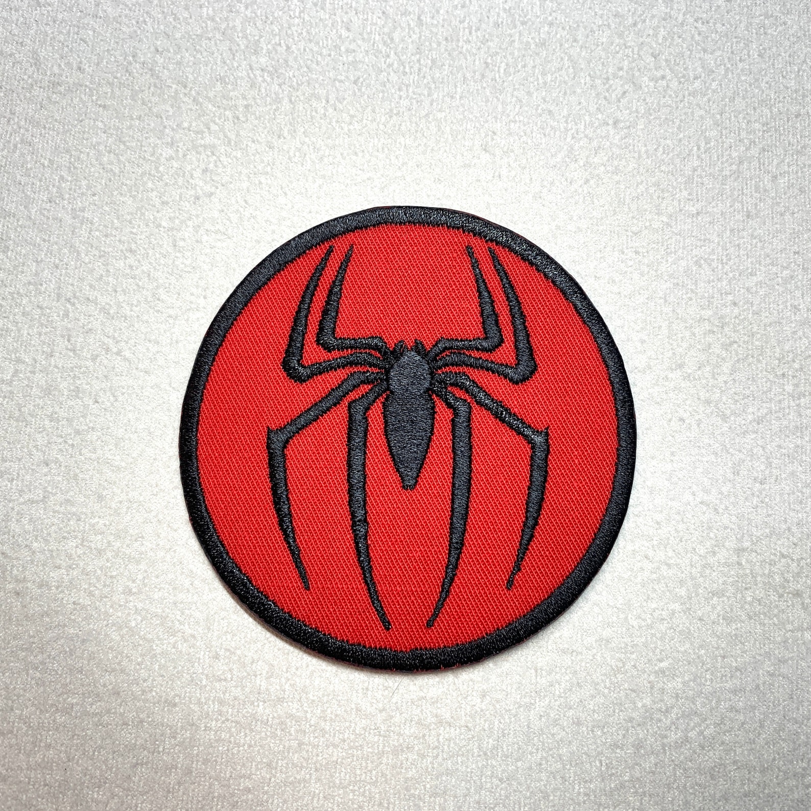 Spider-man Spider Logo Patch \ Emblem \ Badge \ Applique - Etsy
