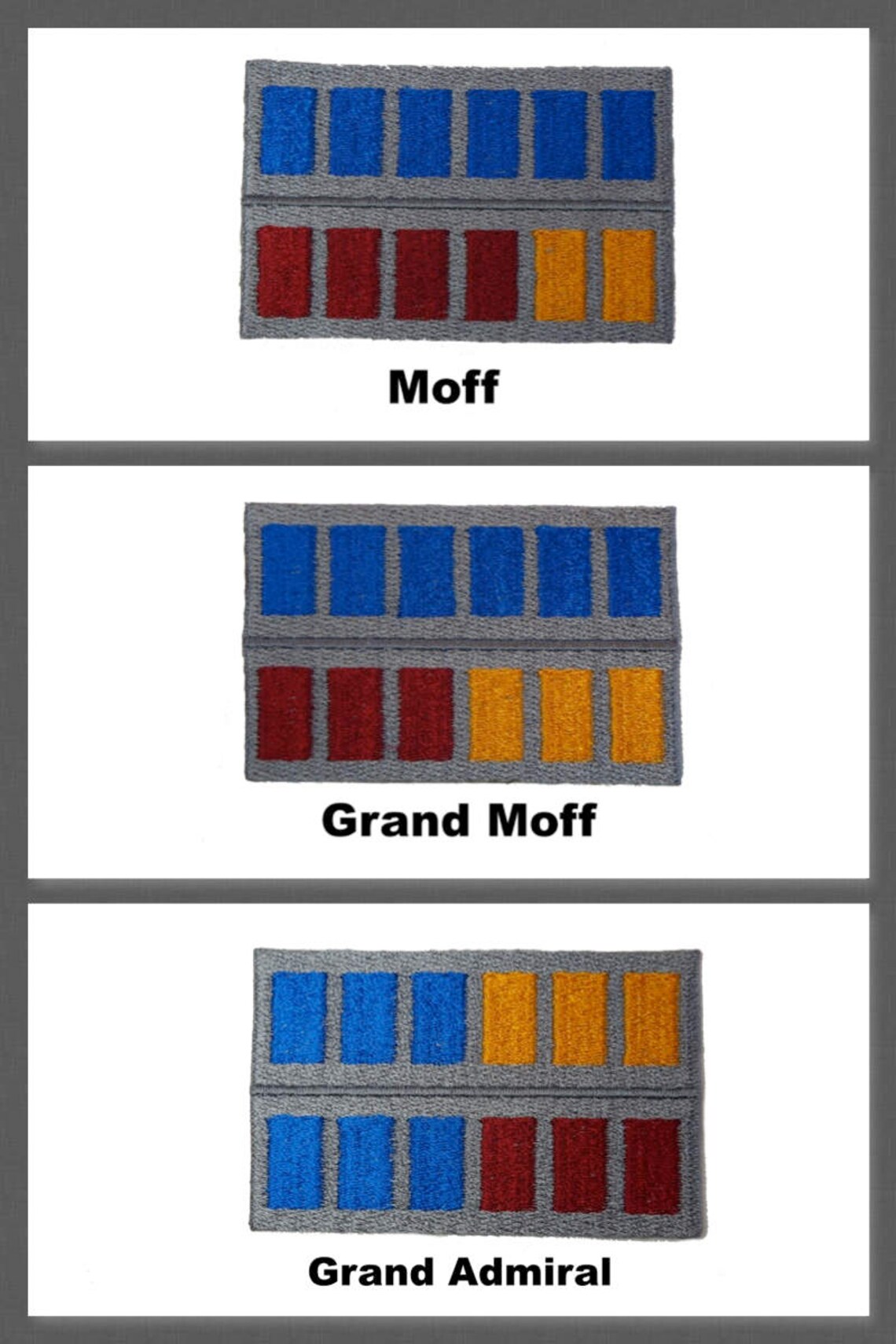 Star Wars Imperial Officer Patch Fully Embroidered | Etsy