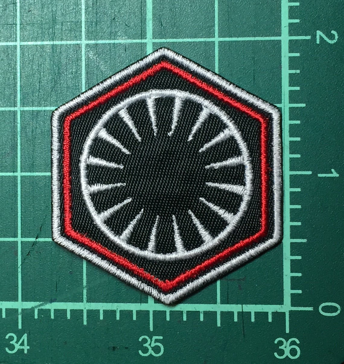 First Order White Red and Black Uniform Patch Star Wars: | Etsy