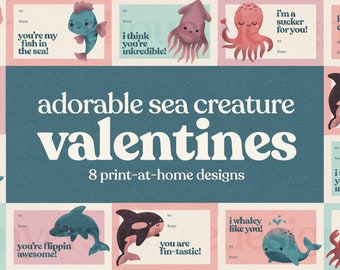 Pupper Valentines, 8 Printable Valentine's Day Cards - Etsy