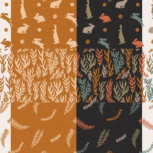 Nordic Rabbit SVG Vectors, Easter, PNG, JPG, Pattern, Seamless, Clip ...