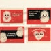 Haunted Valentines, 8 Printable Ghost Valentine's Day Cards - Etsy