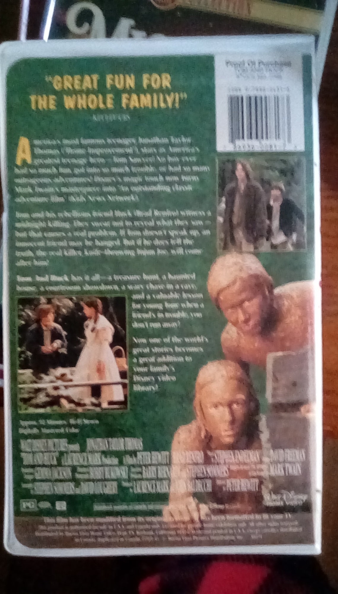 VHS Tom and Huck Disney Movie - Etsy