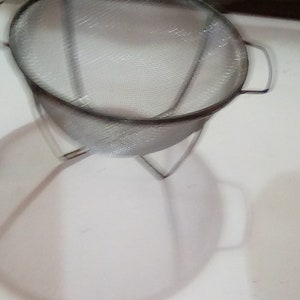 Vintage, Colander Strainer Metal Handles Wire Mesh Basket Rustic - Etsy