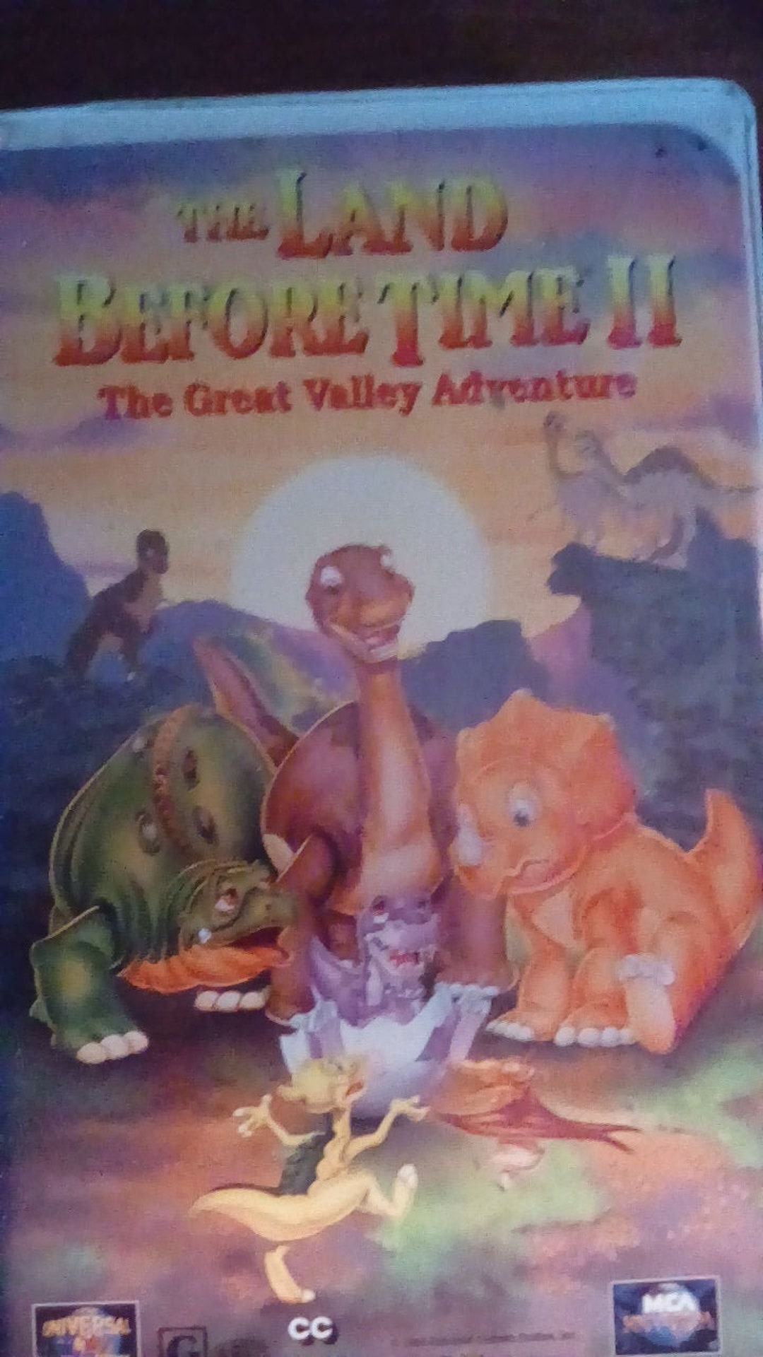VHS the Land Before Time II - Etsy